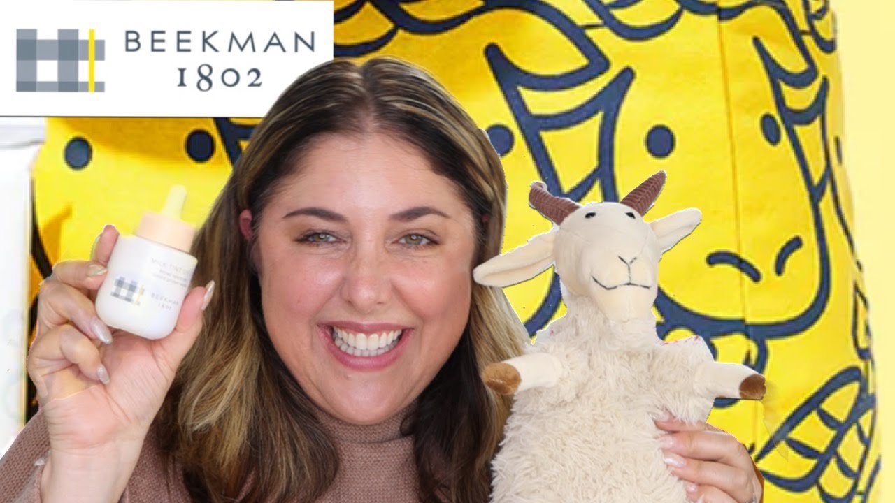 New Beekman 1802 Milk Tint Tinted Primer!! - YouTube