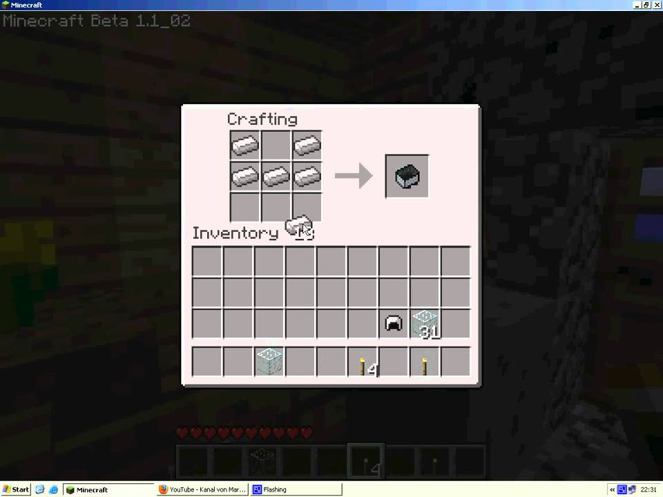 Minecraft Crafting Rüstung - YouTube