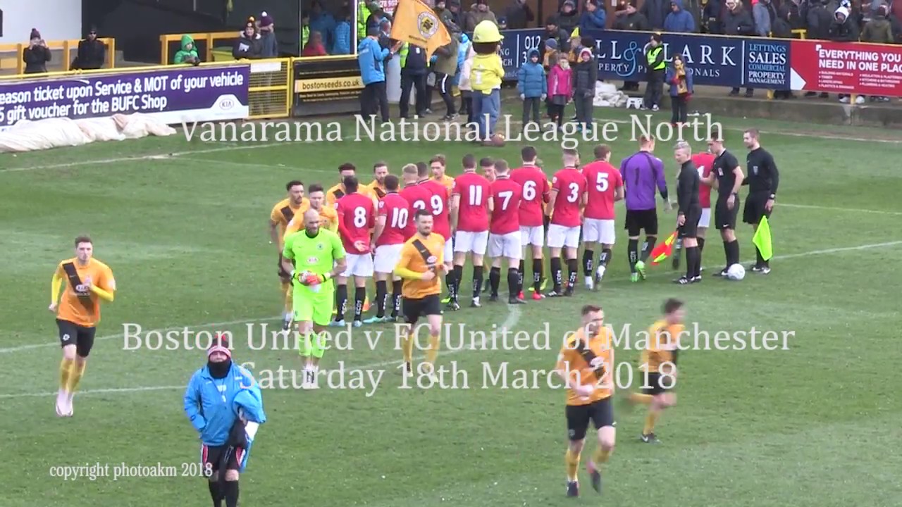 Boston United v FC United of Manchester Highlights 17032018 - YouTube
