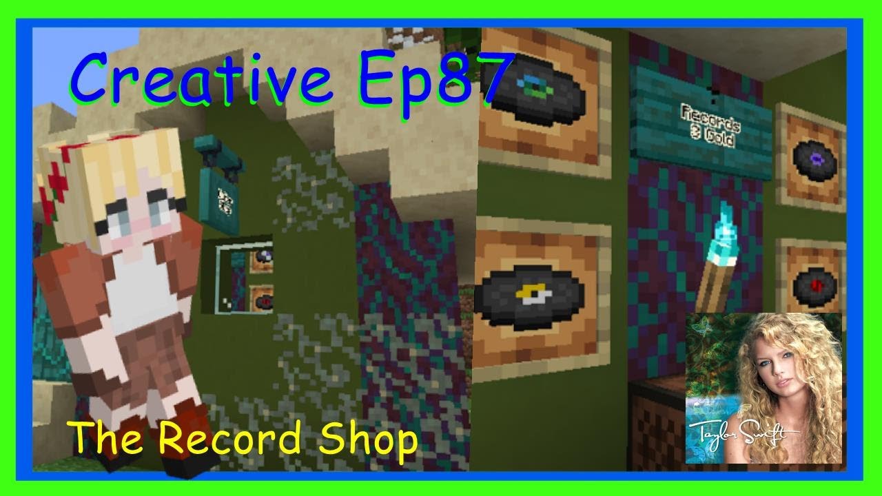 A Minecraft Record Shop - YouTube