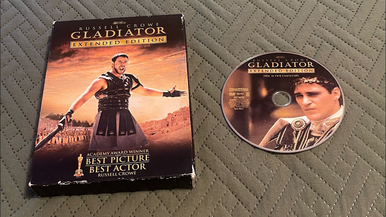 Opening to Gladiator Extended Edition Disc II: Documentary 2005 DVD ...