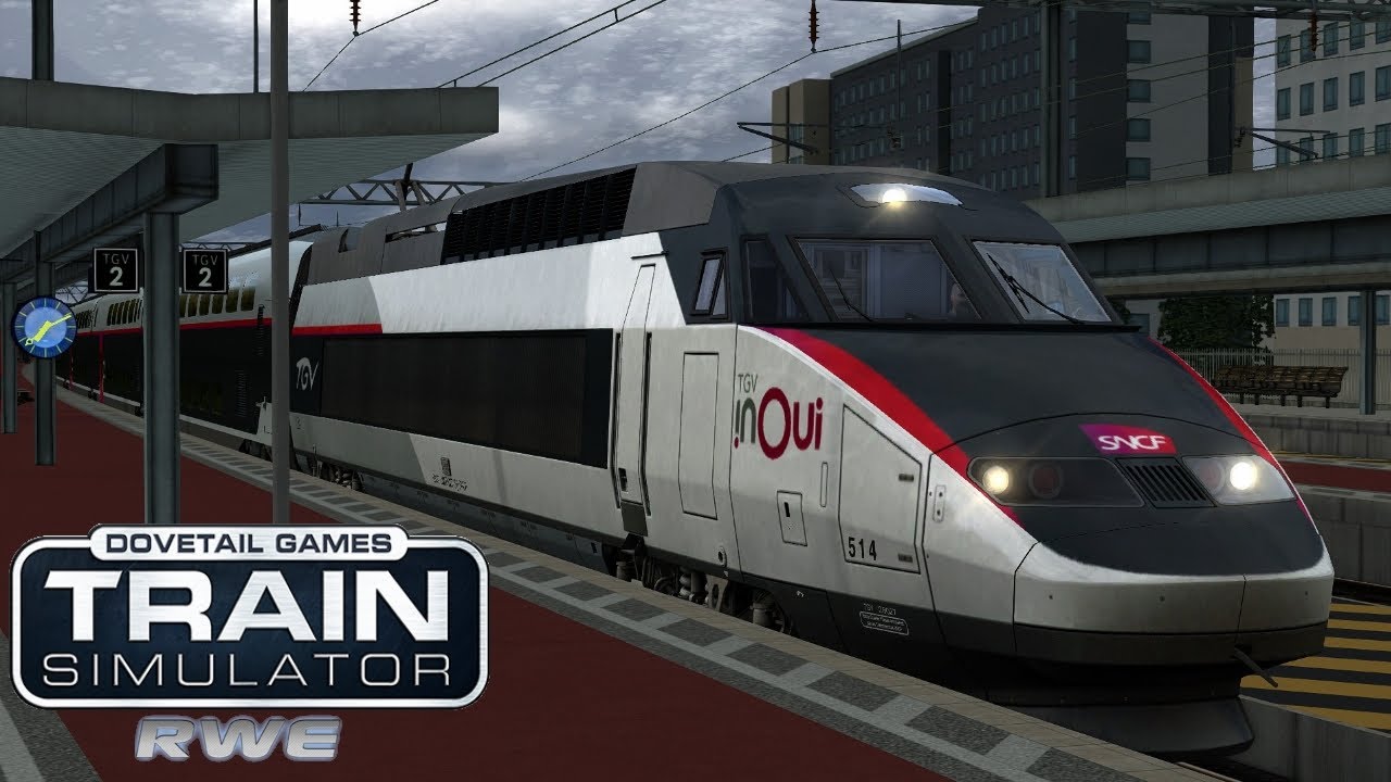 Train Simulator 2020: De Lyon Part-Dieu à Valence TGV en TGV Réseau ...