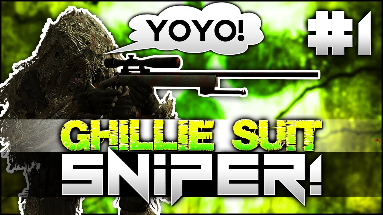 CoD Ghosts: Ghillie Suit Sniping - LIVE w/ Elite #1 (Call of Duty Ghost ...