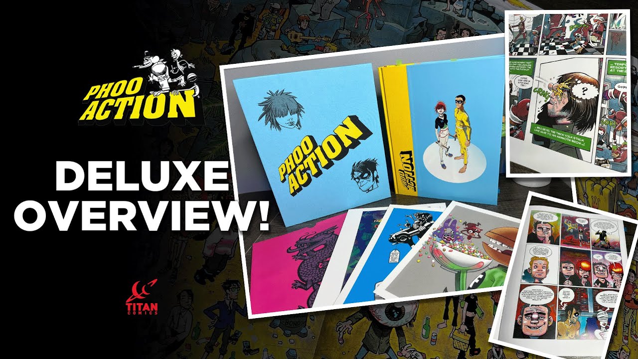 PHOO ACTION: SILVER JUBILEE Deluxe Edition Overview | Jamie Hewlett ...