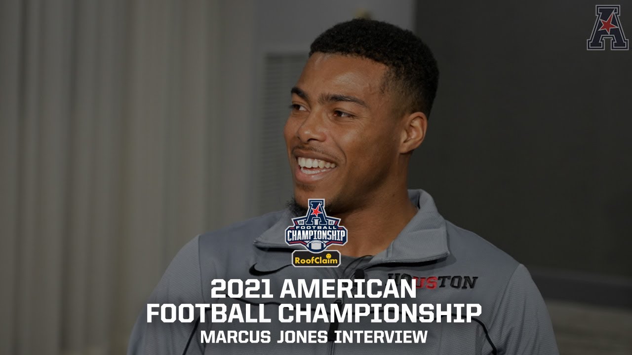 2021 American Football Championship: Marcus Jones Interview - YouTube