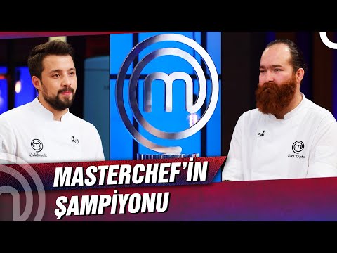 MASTERCHEF TÜRKİYE 2021'İN ŞAMPİYONU!