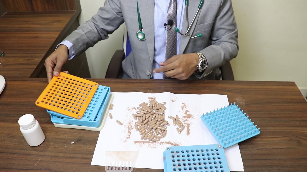 Harbal capsule, how to make harbal capsule. - YouTube