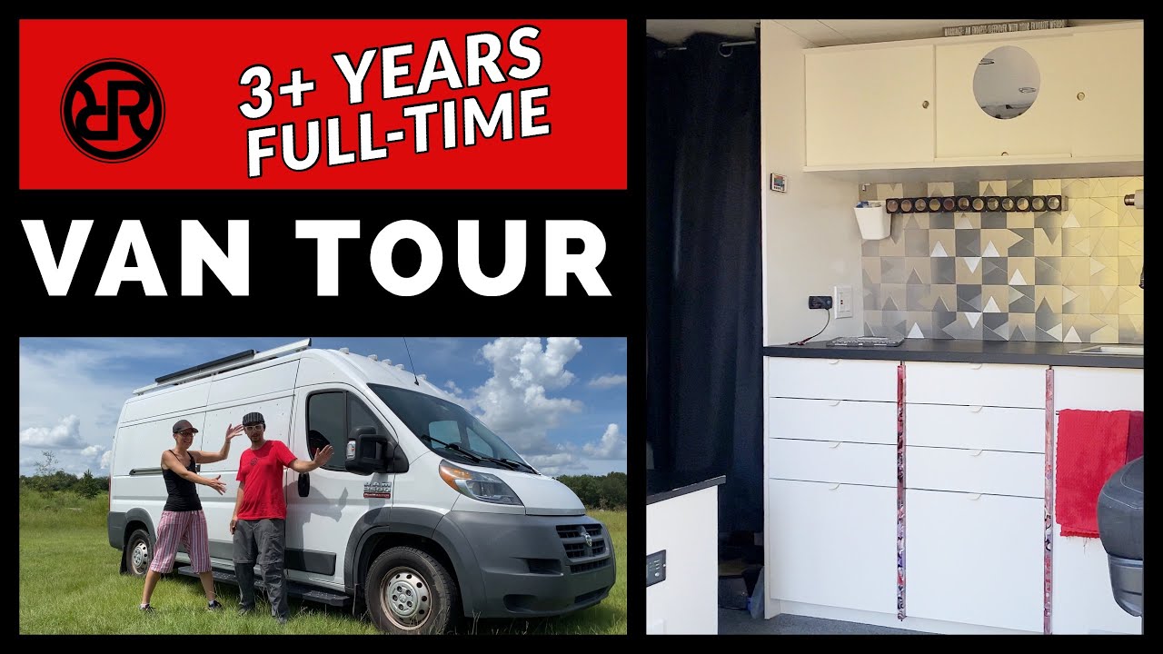 Modern Design Camper Van - FULL VAN TOUR - YouTube