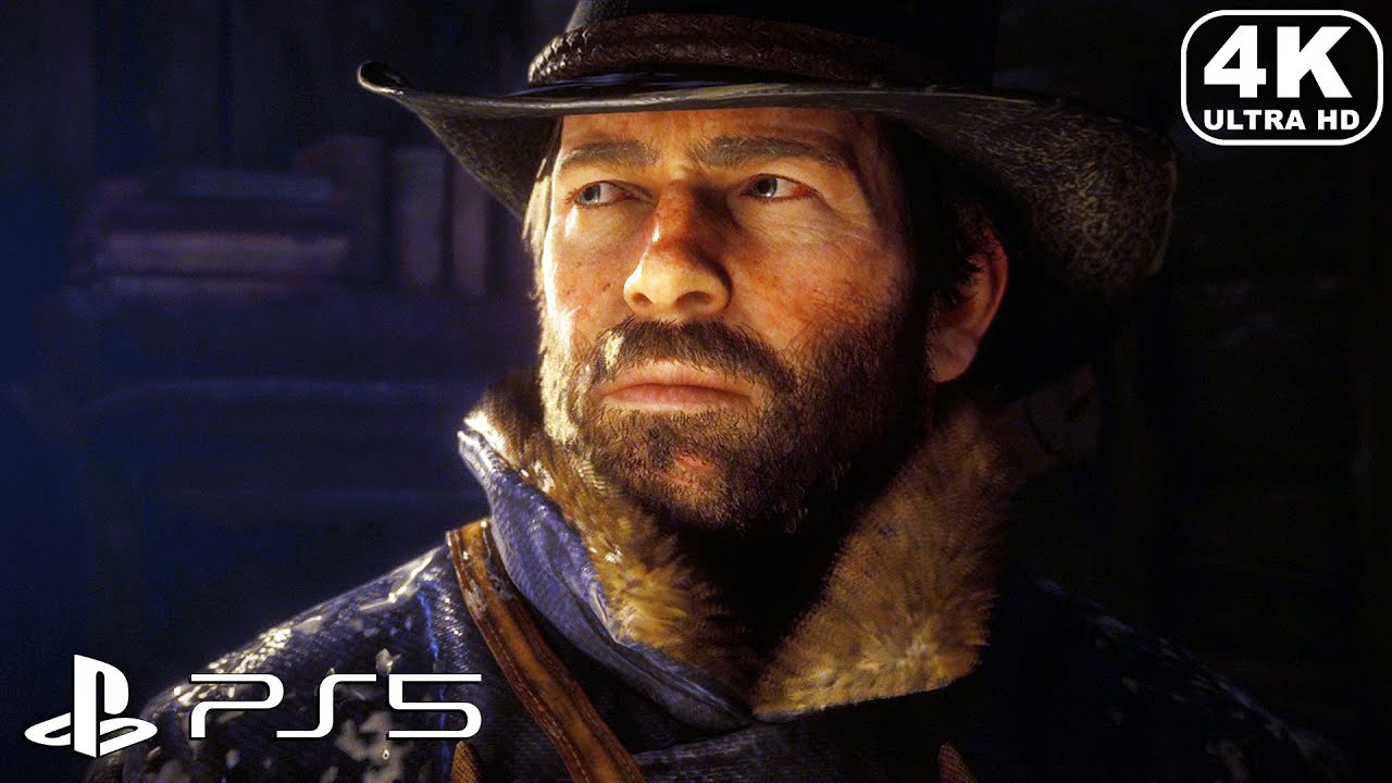 Red Dead Redemption 2 PS5 - The Van der Linde Gang find Shelter at ...