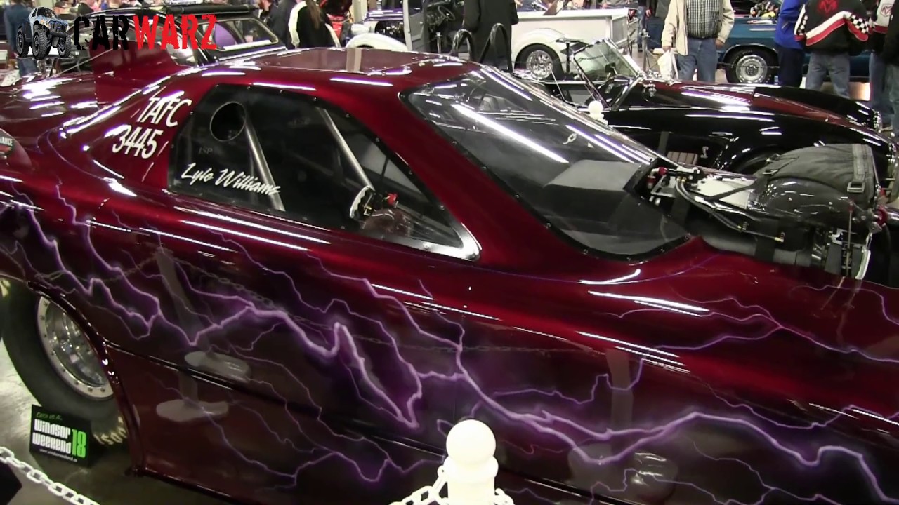 2002 Pontiac Firebird Drag Car At The Speed And Custom Car Show London ...