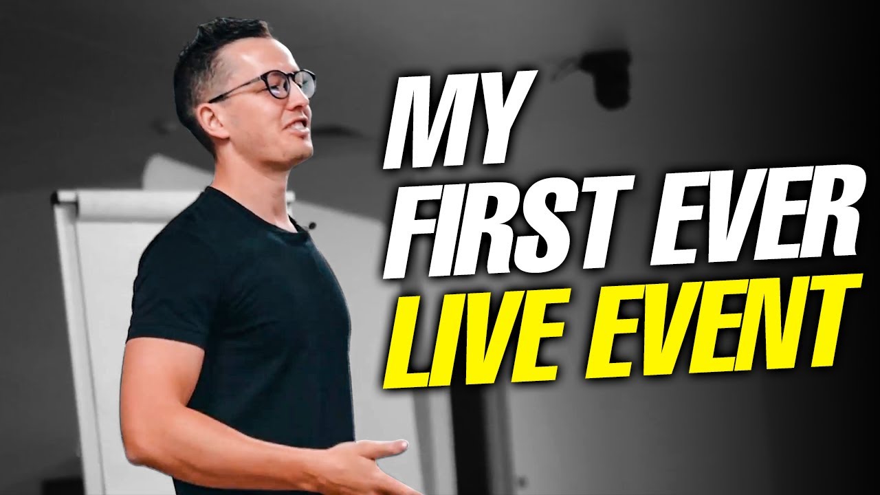 MY FIRST EVER LIVE EVENT (VLOG) - YouTube