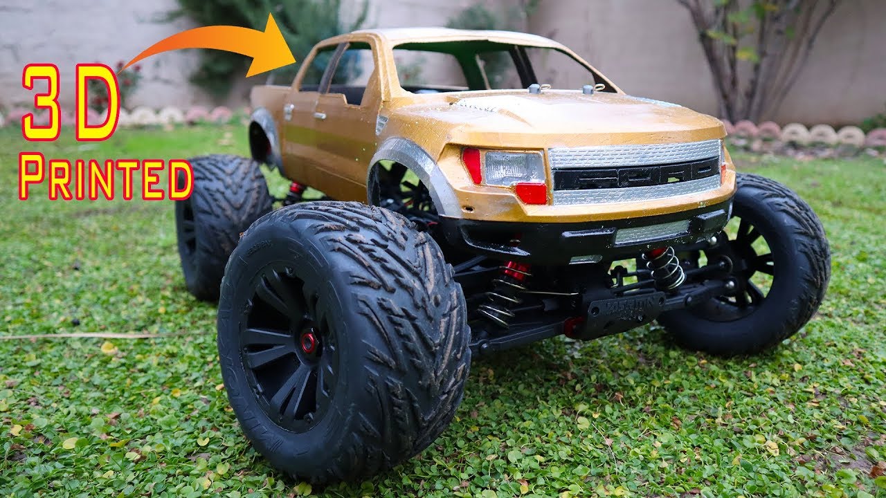 3D Printing Ford Raptor Body For my ARRMA Kraton 6S V3| HOBBY WHEELS ...