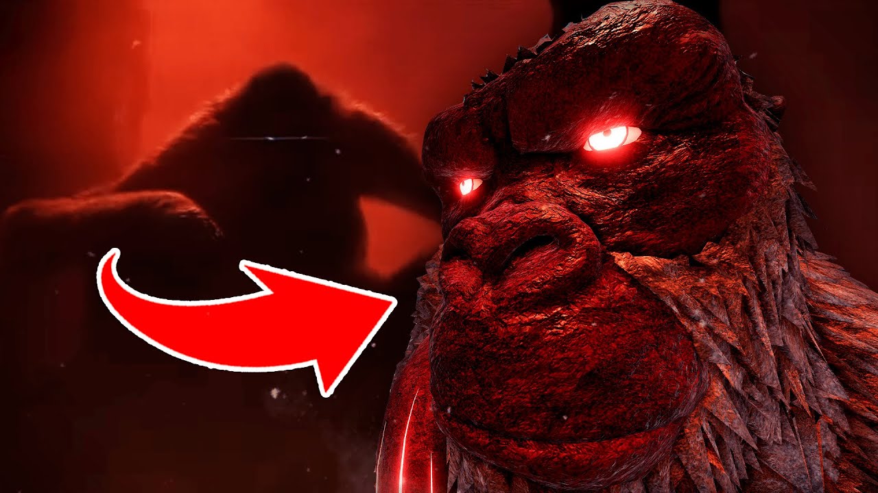 REVELADO o NOVO KONG VERMELHO de GODZILLA x KONG! | ROBLOX Kaiju ...