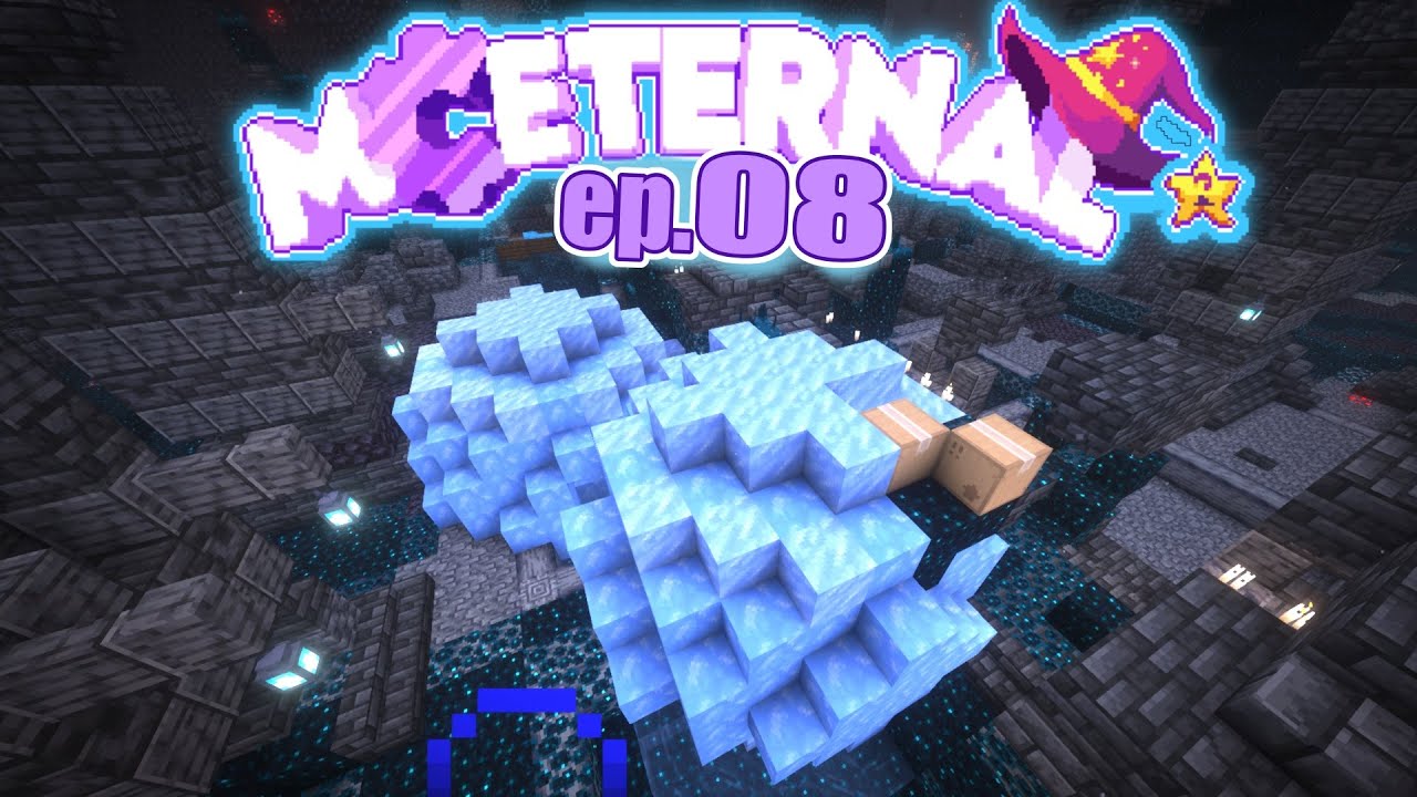 Putting Wardens on Ice at the Ancient City in Minecraft MC Eternal 2 Ep ...