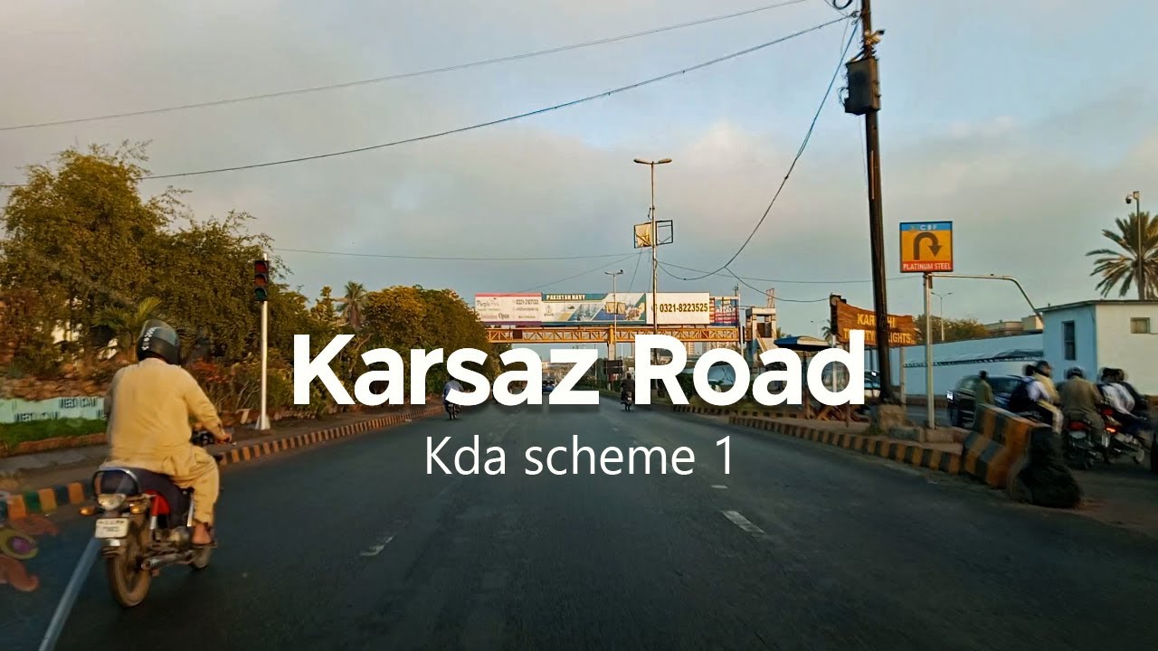 Karsaz Road,KDA Scheme, 20th Febraury 2023 - YouTube