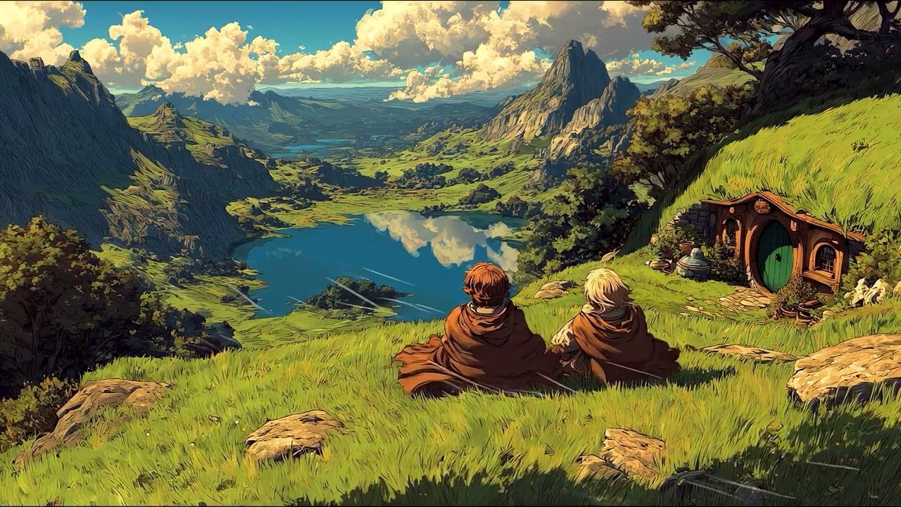 Hobbit Village Serenity – Cozy Fantasy Ambient Music for Study ...
