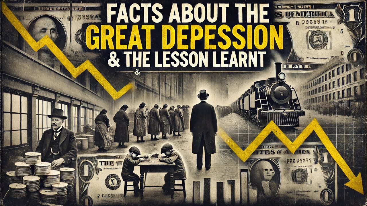 Facts About The Great Depression & The Lessons Learnt! - YouTube