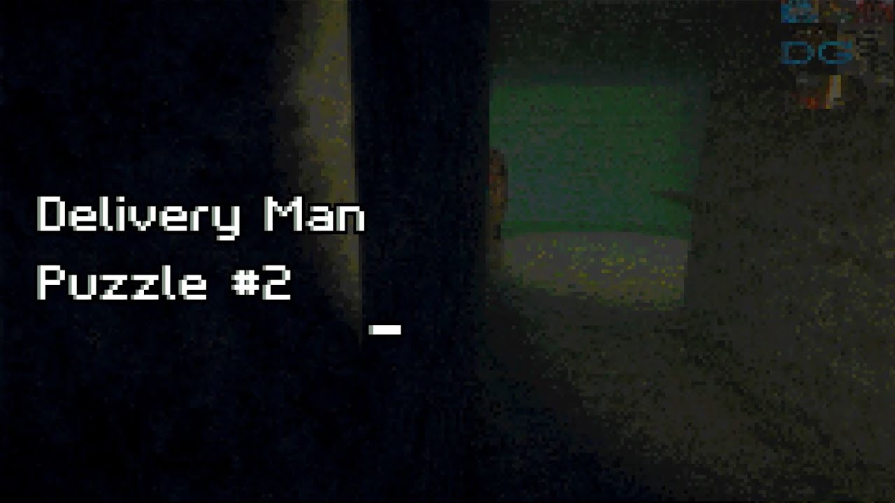 Delivery Man: Puzzle #2- Masks #solution | PSX | Indie horror # ...