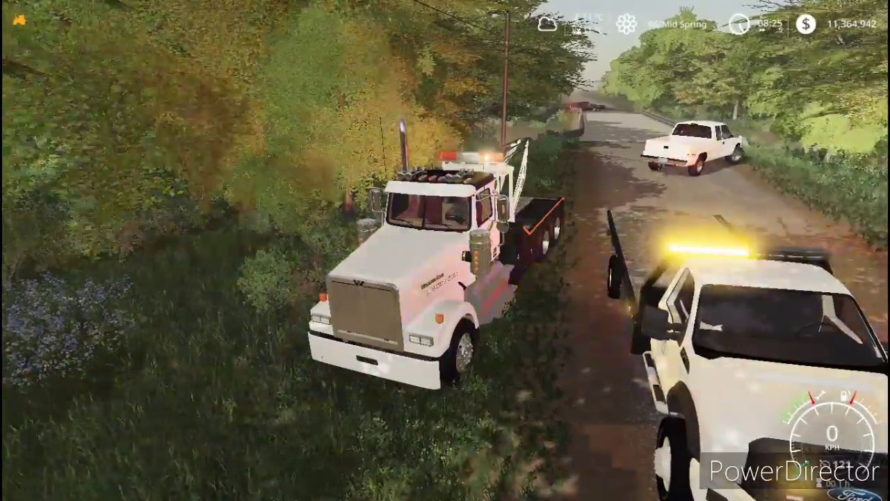 RCMP truck recovery Farming Simulator 19 - YouTube