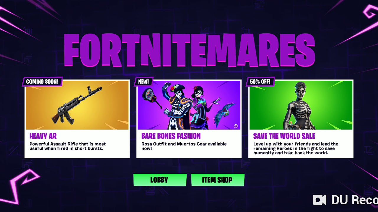 NEW HEAVY AR COMING TO FORTNITE! - YouTube