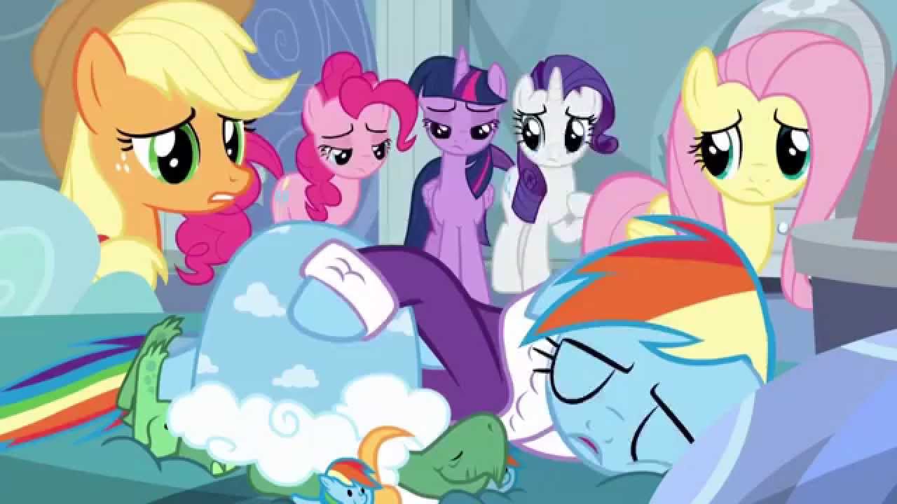 Rainbow Dash triste - YouTube