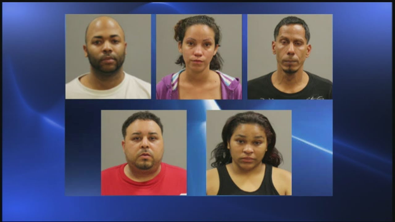 5 arrested in Holyoke drug raid - YouTube