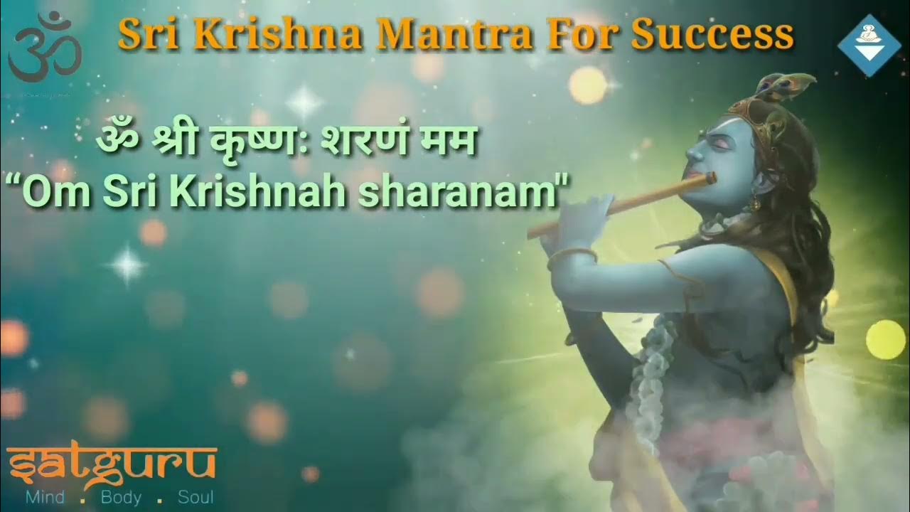 Sri Krishna Mantra For Success | 1 hour - YouTube