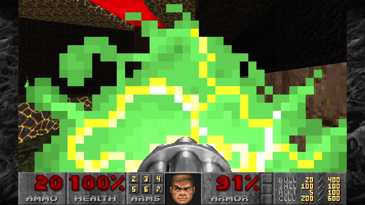 DOOM 2 TNT Evilution E4M25 Baron's Den part 1 - YouTube