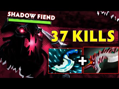 Instant Delete Meta Shadow Fiend Blink Dagger + Abyssal Blade 37Kills ...