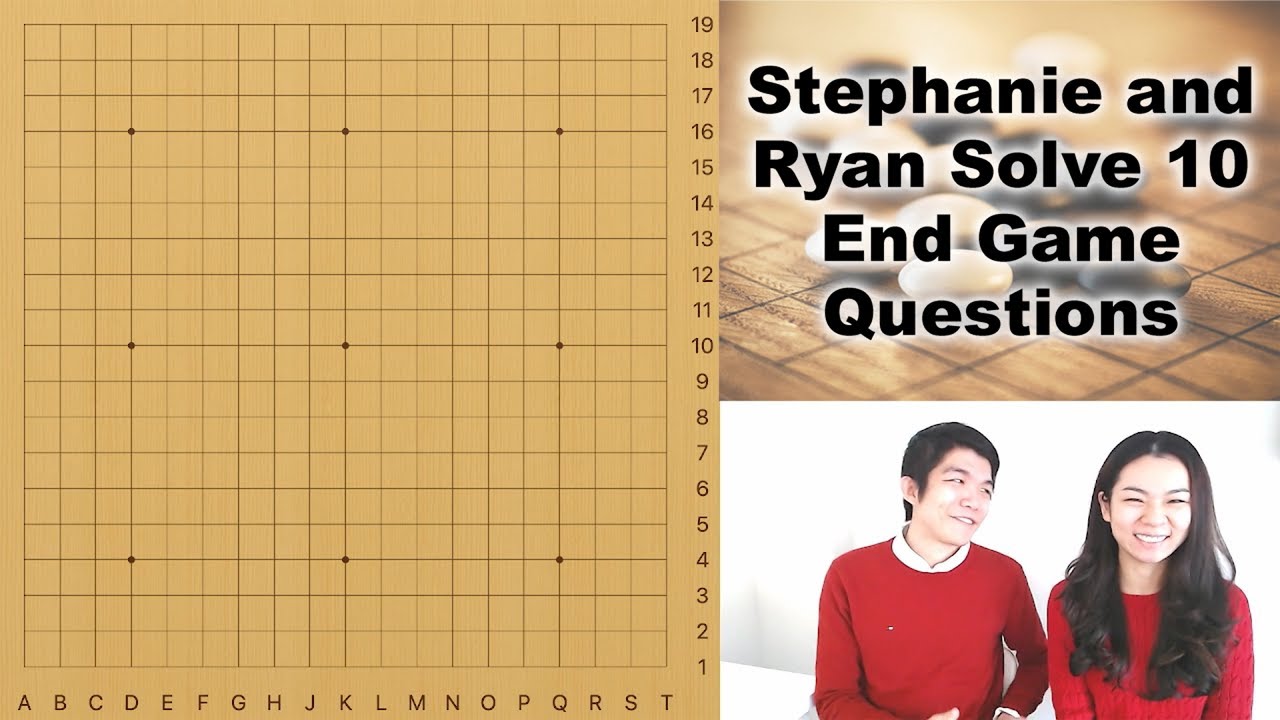 Stephanie and Ryan Solve 10 End Game Questions - YouTube