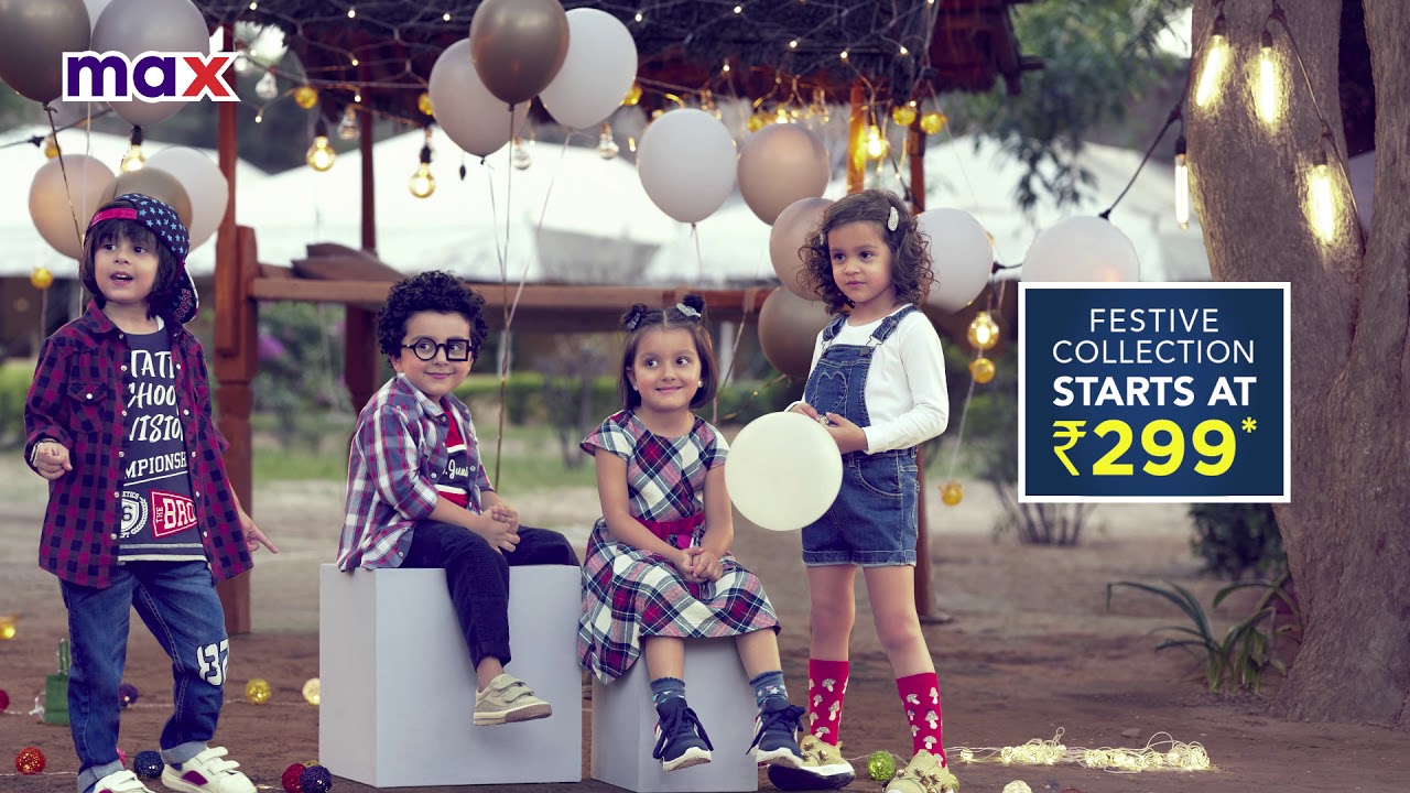 Celebrate Pujo with Max Fashion's Kids Wear Collection - YouTube