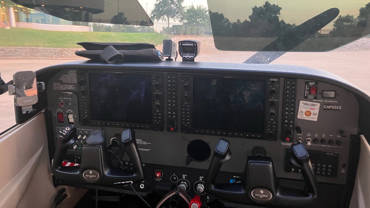 Civil Air Patrol, Cessna 172 Cockpit (N663CP). - YouTube