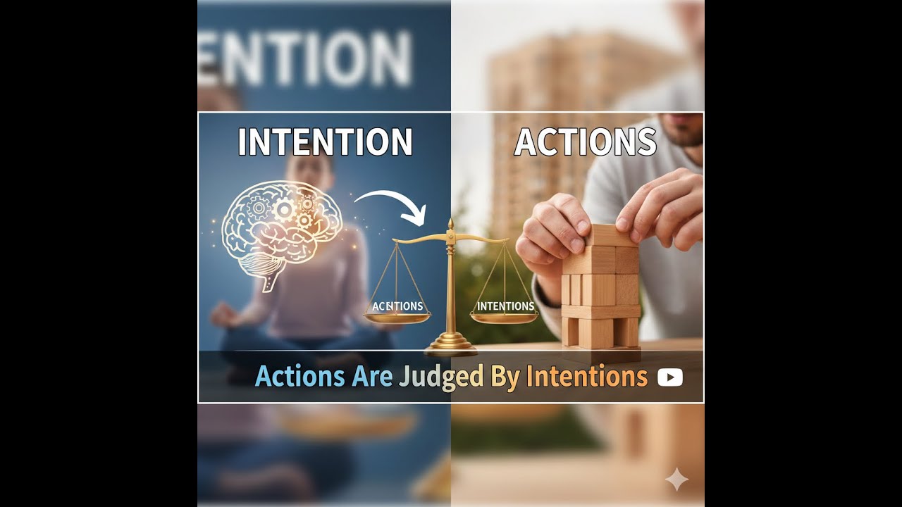 Actions Are Judged by Intentions | The Foundational Hadith on Niyyah ...