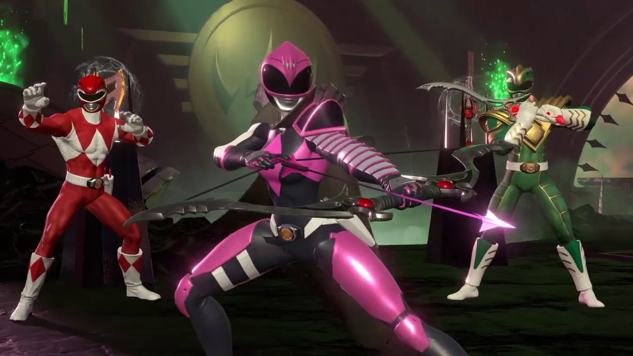 Power Rangers - Battle for The Grid Ranger Slayer,Red Ranger,Green ...
