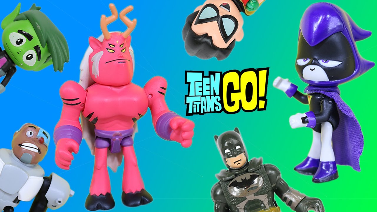 Teen Titans Go! Raven and Trigon w/ Batman in Danger! - YouTube