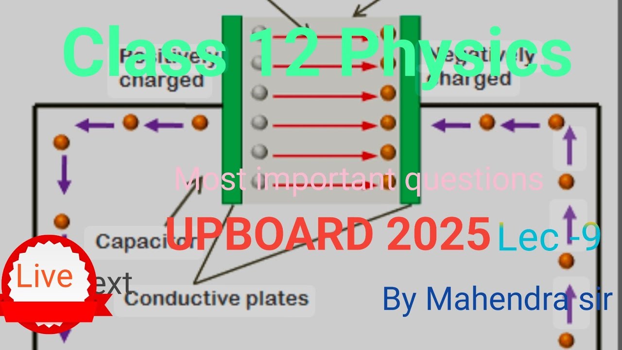 Class 12th Physics Numerical Questions Youtube 9046