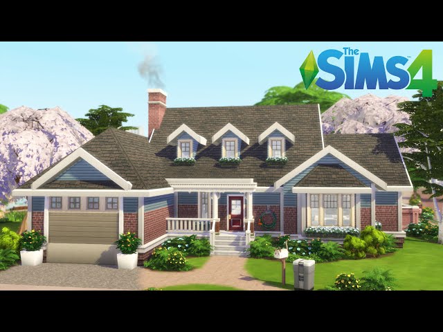 Small One Story Houses Sims 4 Small Victorian Home | The Sims 4 Speed