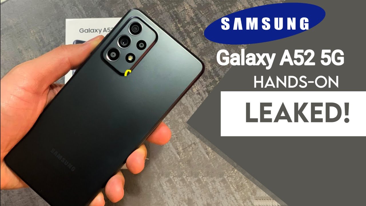 Samsung Galaxy A52 5G & 4G Hands on | Samsung A52 120hz Display ...