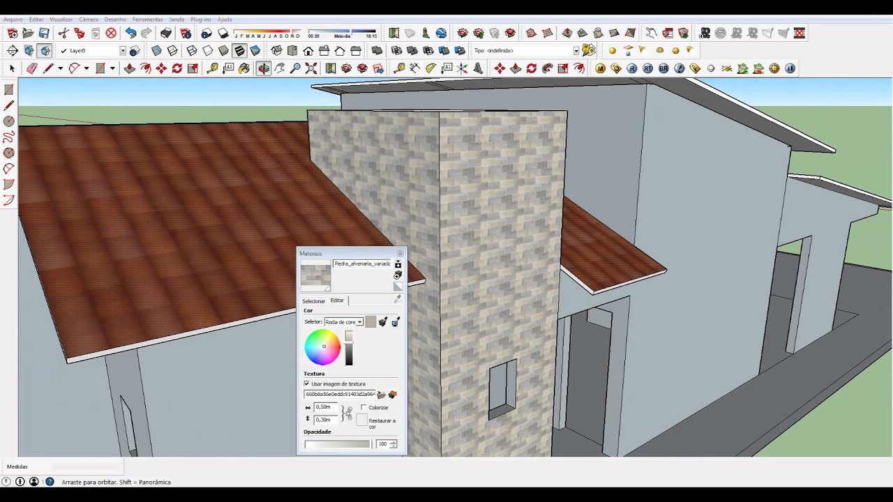 SketchUp | Aula 06 Texturas - YouTube