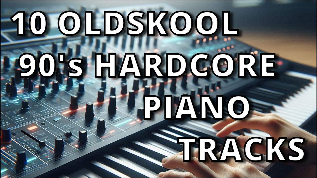 10 Top Oldskool Hardcore Piano Tracks of the 90's - YouTube