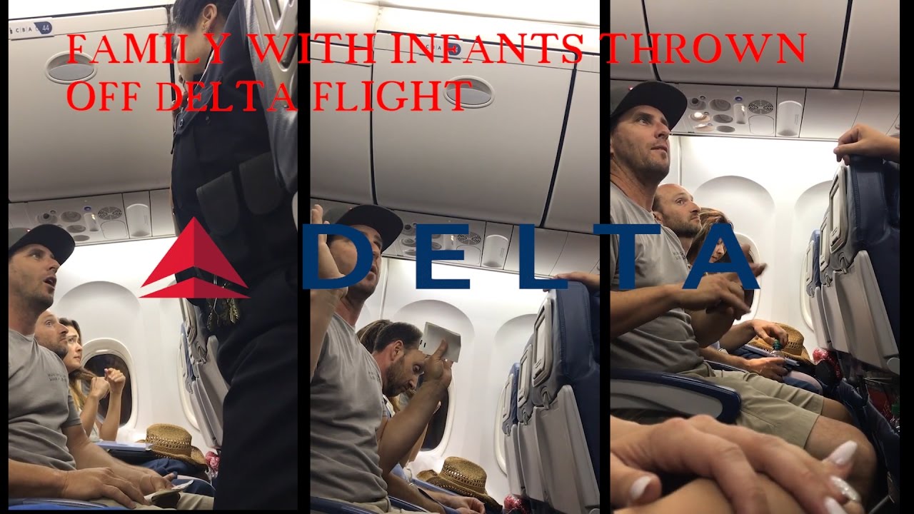 Family With Infants Thrown Off Delta Flight - YouTube
