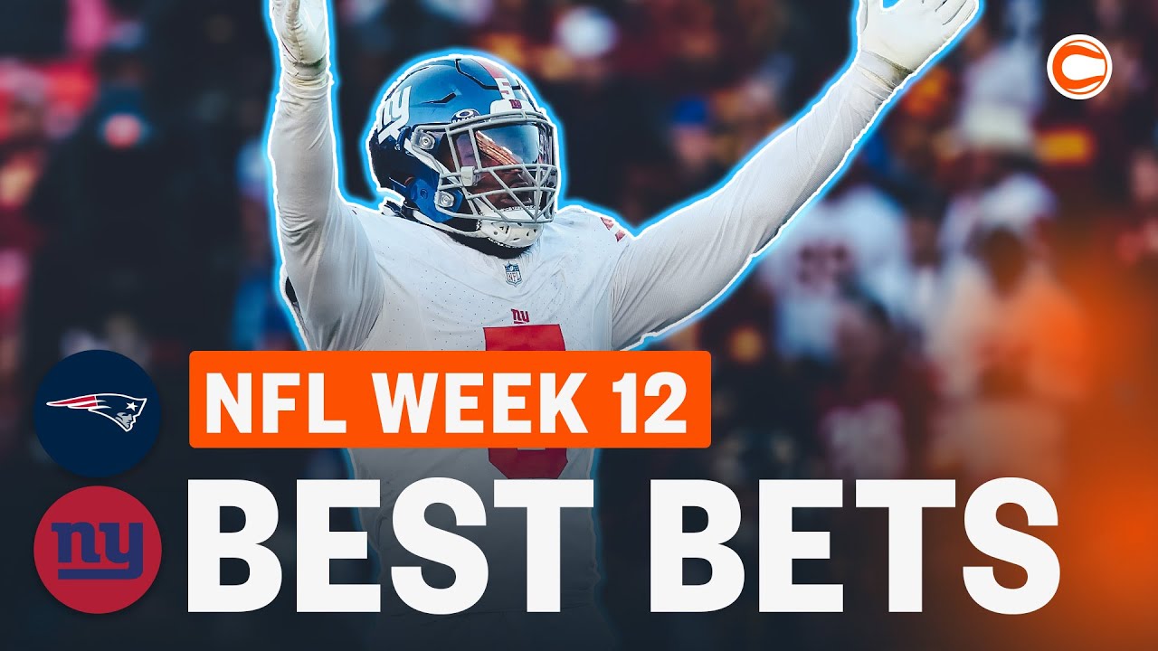 Patriots Vs Giants Best Bets Nfl Week 12 Betting Picks Youtube