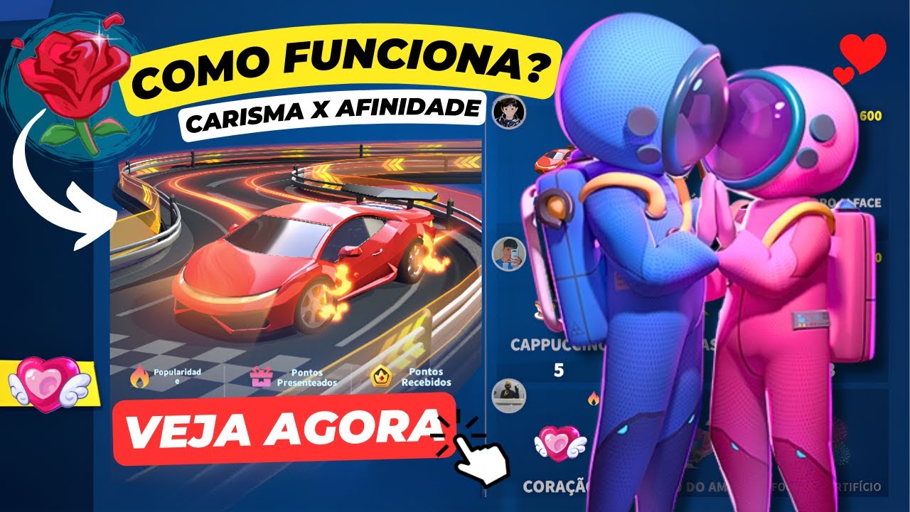 CARISMA X AFINIDADE COMO FUNCIONA super sus - YouTube