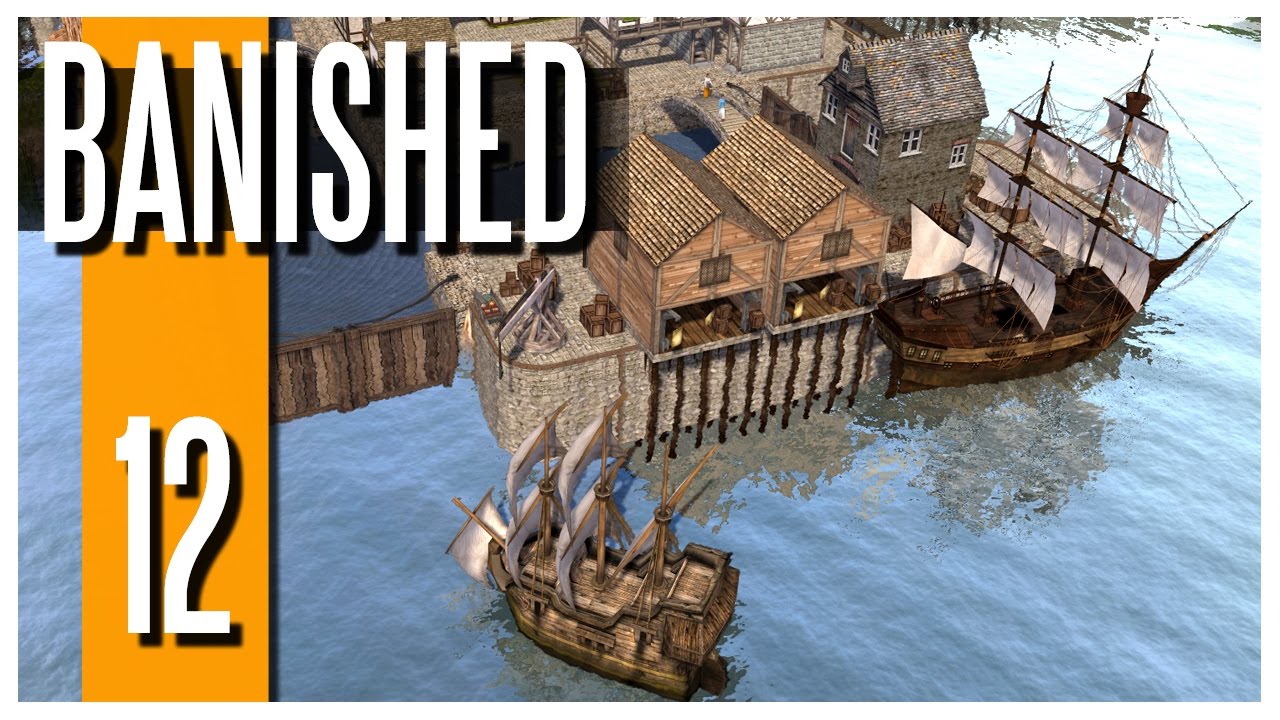 Banished - Ep.12 : Small Harbor - YouTube