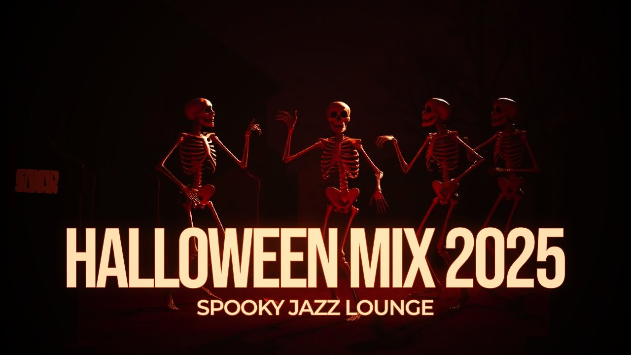 🔥 Halloween Party Mix 2025 🎃 Best Jazz Music, Spooky Lounge, Ghostly ...