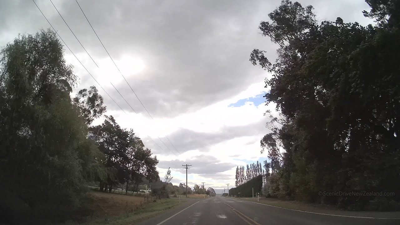 Driving from Pukeuri to Peebles - Road trip along SH83 in the Otago ...