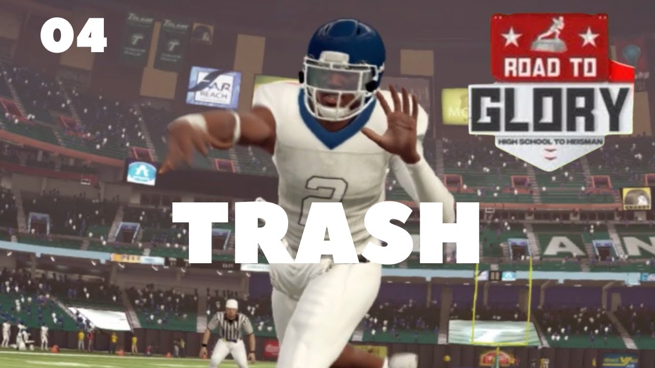 COMPLETE TRASH! | NCAA College football 14 RTG QB | 04 - YouTube