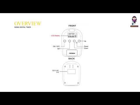 Noma Digital Timer Instructions: How to Set and Use Programmable Timer ...