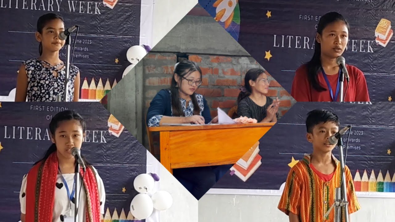 Kokborok poem competition ||Literary Week First Edition||NMES|| Amarpur ...