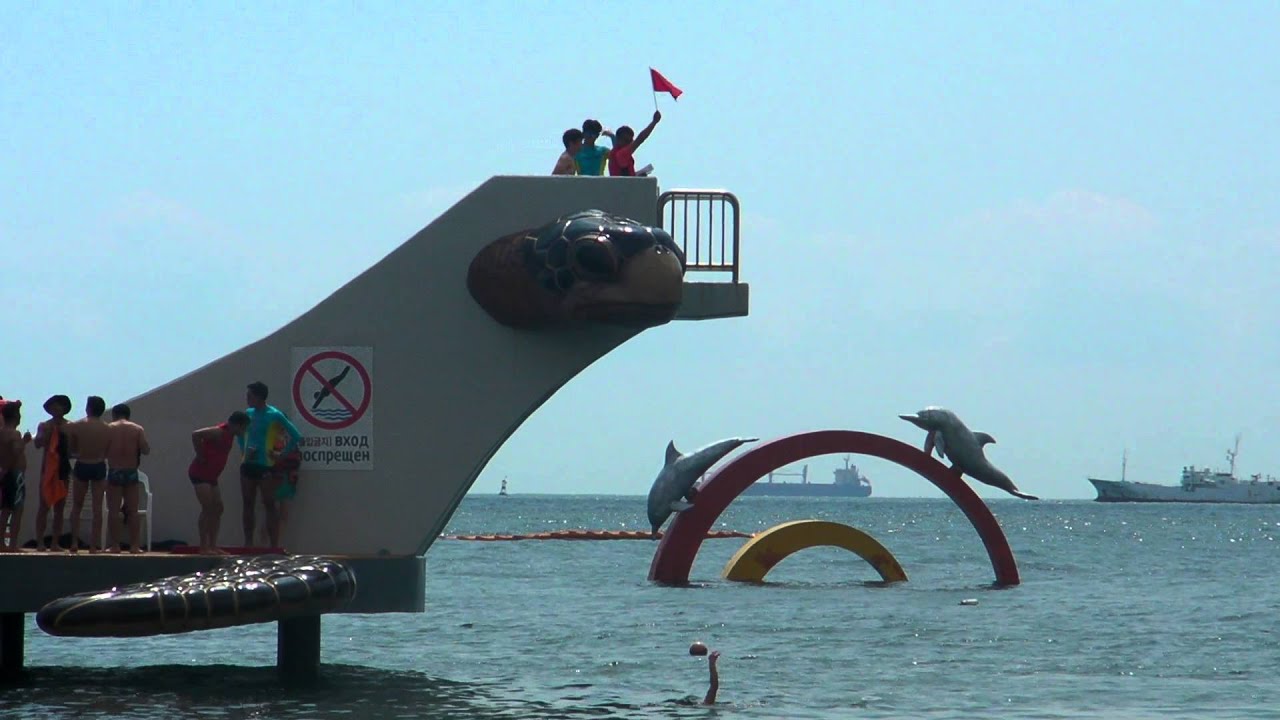제1회 부산송도다이빙대회(BUSAN Songdo Beach. Beach Diving) 1/2 - YouTube